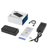 13-in-1 USB-C Dock with 100W charge 4K HDMI/DP Gigabit RJ45, 10Gbps USB ...