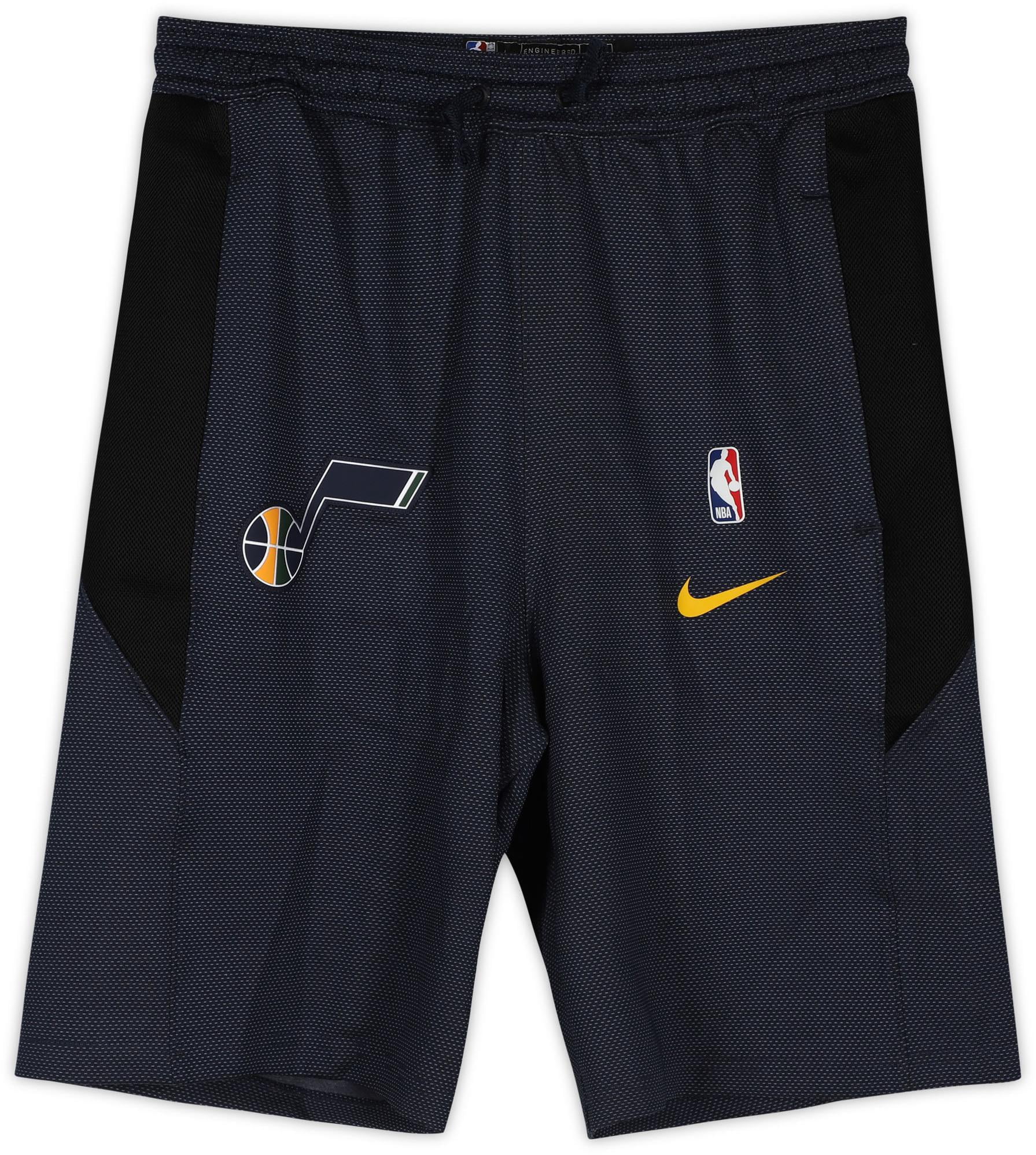 Utah Jazz Team-Issued Navy and Black Shorts from the 2018-19 NBA Season ...
