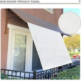 90% UV Block Sun Shade Privacy Panel with Grommets on 4 Sides for Patio ...
