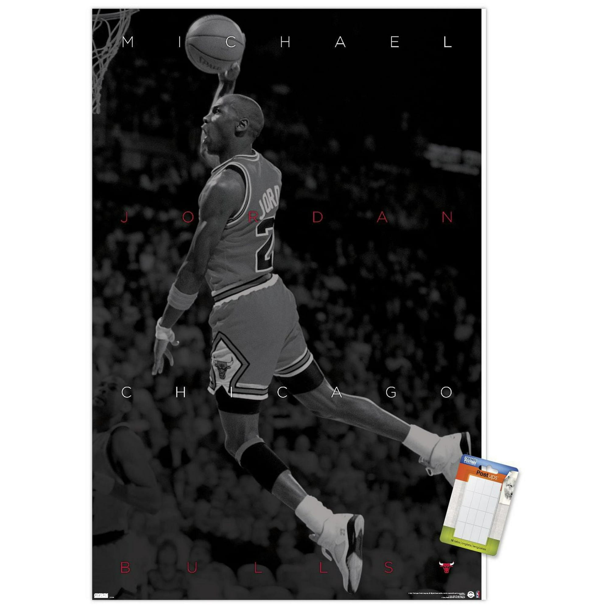 Click here for Trends International Michael Jordan - Black And Wh... prices