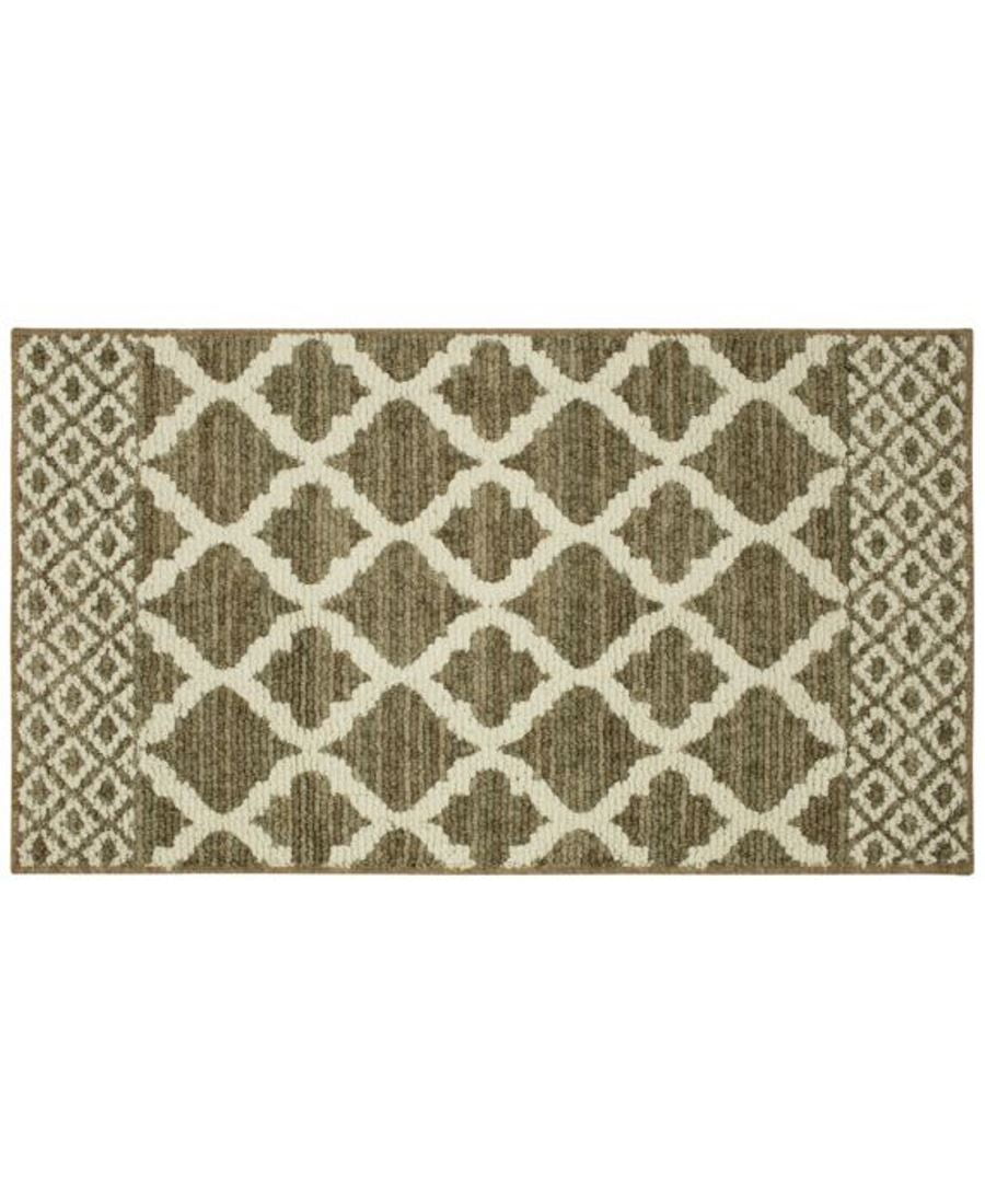 Mohawk Moroccan Lattice 30 Inch x 45 Inch Polyester, Geometric Pattern ...