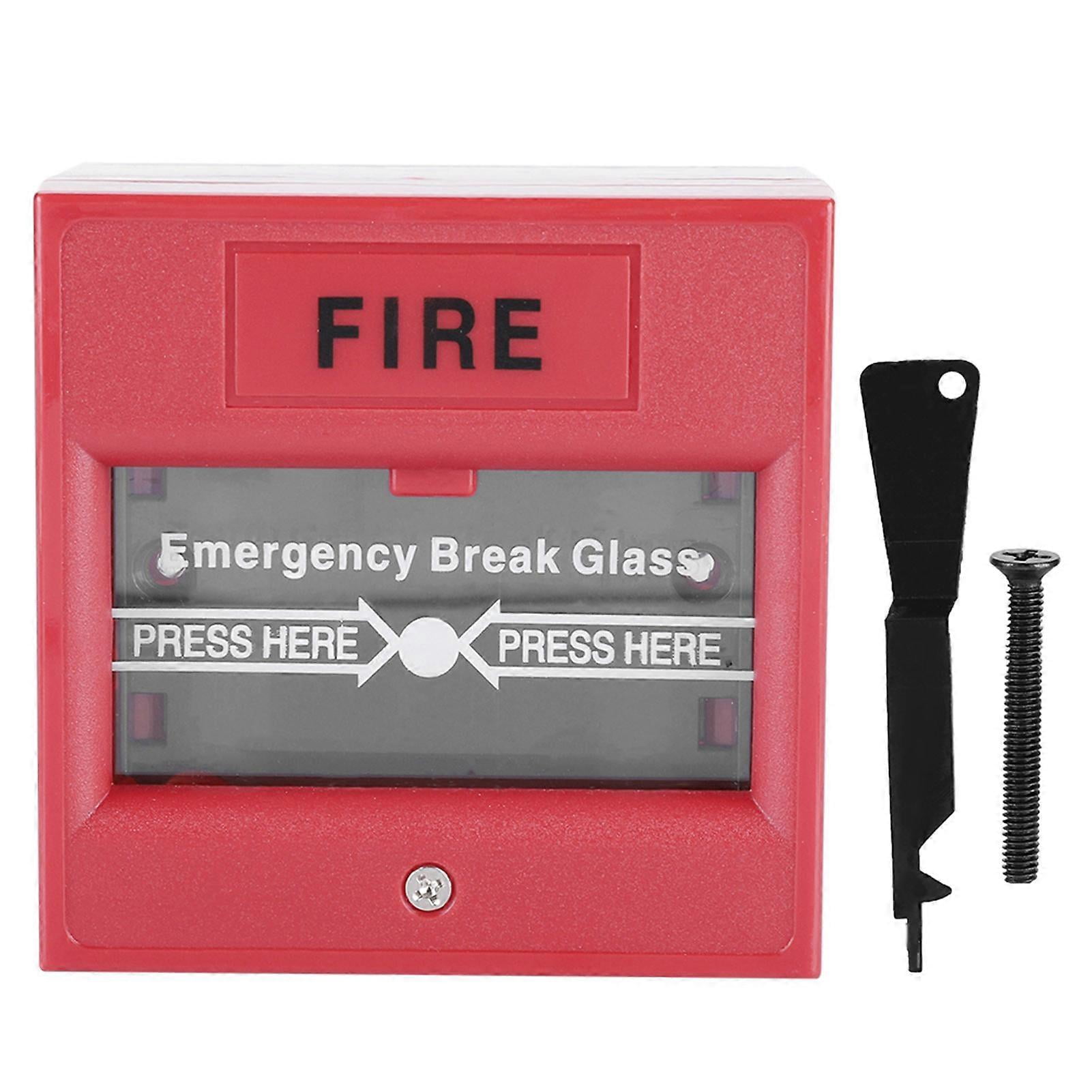 Emergency Exit Fire Alarm Button Release Security Glass Break Alarm ...