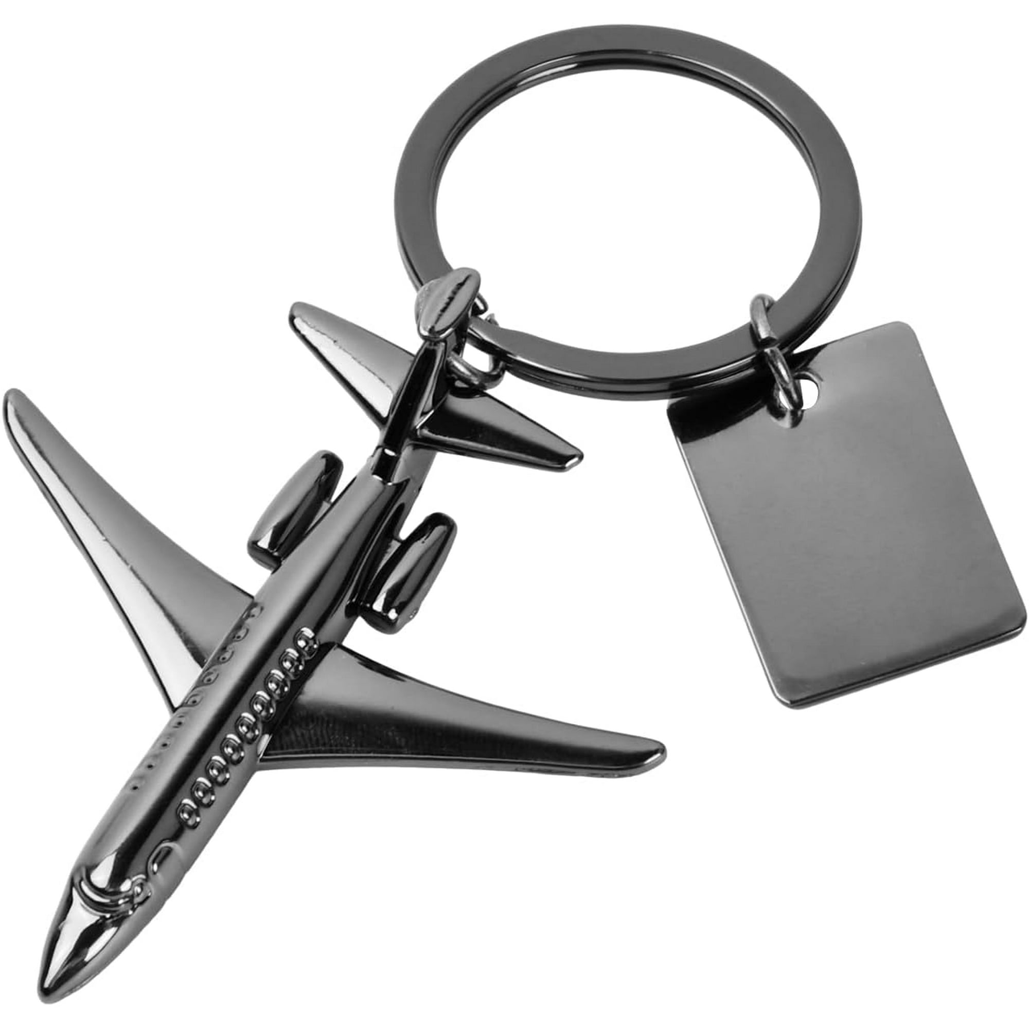 Click here for Nobrand Airplane Keychain  Metal Keyring With Airp... prices