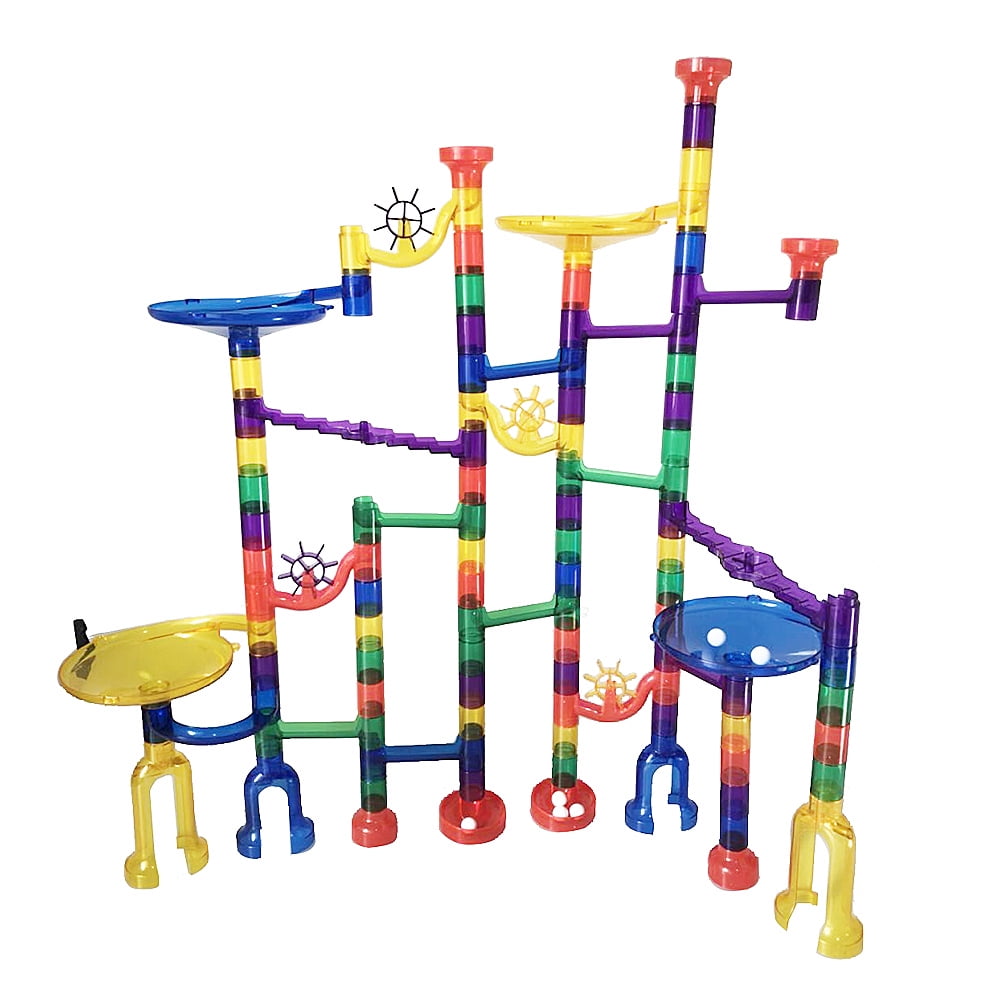 Click here for Yeacher 122pcs Marble Run Toy Marble Game Educatio... prices