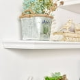 WELLAND 24" Long White Single Dover Floating Wall Shelf - Walmart.com