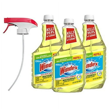 Windex® Multi-Surface Disinfectant Sanitizer Cleaner - Liquid - 128 fl ...