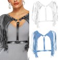 Unique Waist Belt Long Tassels Fringe for Stage Dancers Costume Jewelry ...