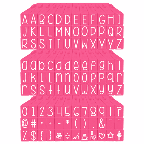 PEGZ Alphabet Stamps Clickable - Connectable American Typewriter Font ...