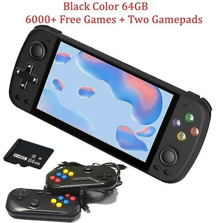 Top Ips Screen 5 Inch Portable Handheld Game Console Ps5000 Q500-Black ...