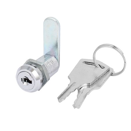 Mailbox Tool Box Locking Security Cylinder Cam Lock 12mm x 20mm w 2 ...