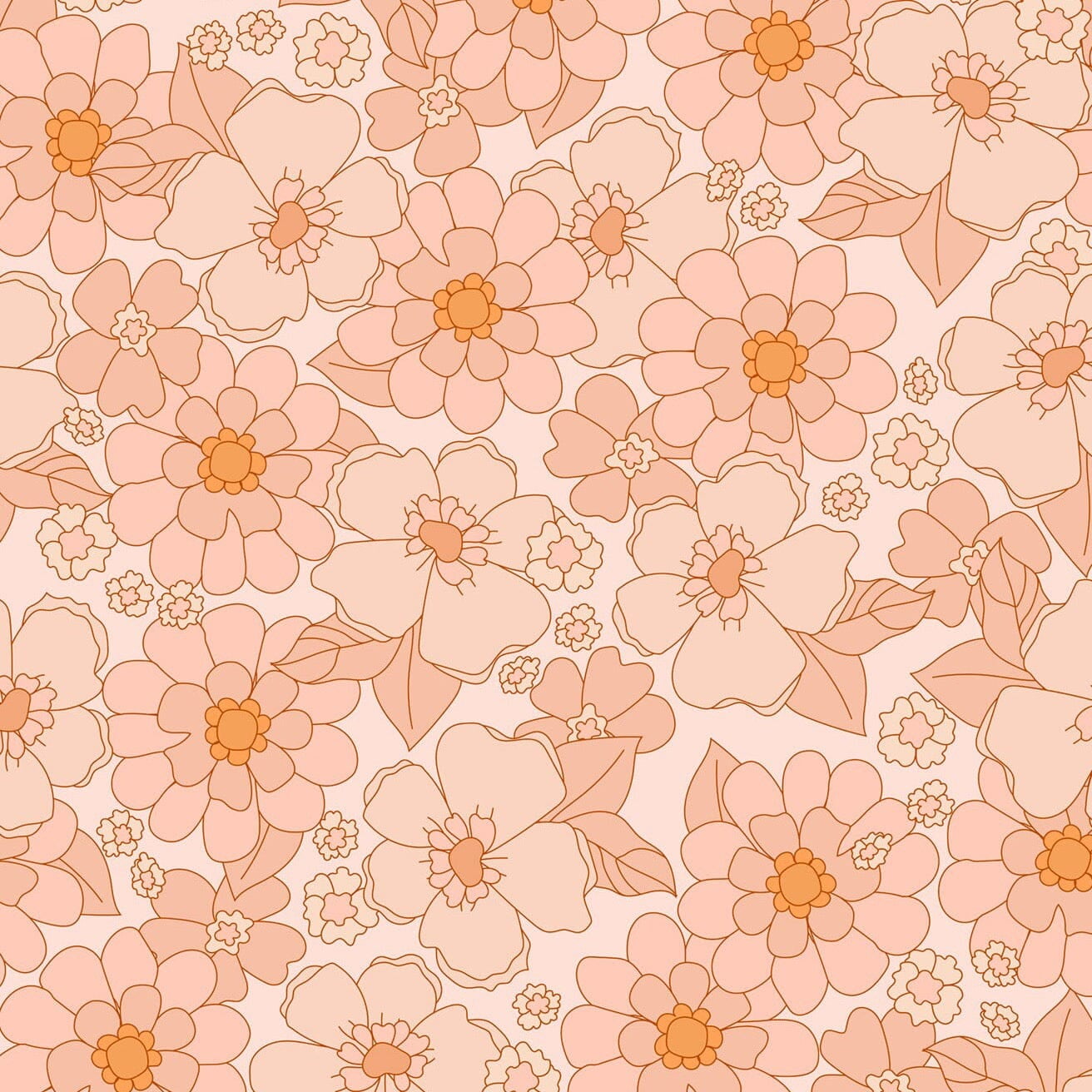Retro Flower Pattern