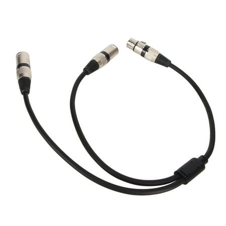 Y Splitter Mic Cord, Prevent Interference Low Loss Stable Signal XLR ...