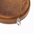 BESTYASH Portable Brown Round Retractable Tape Measure Keychain with ...