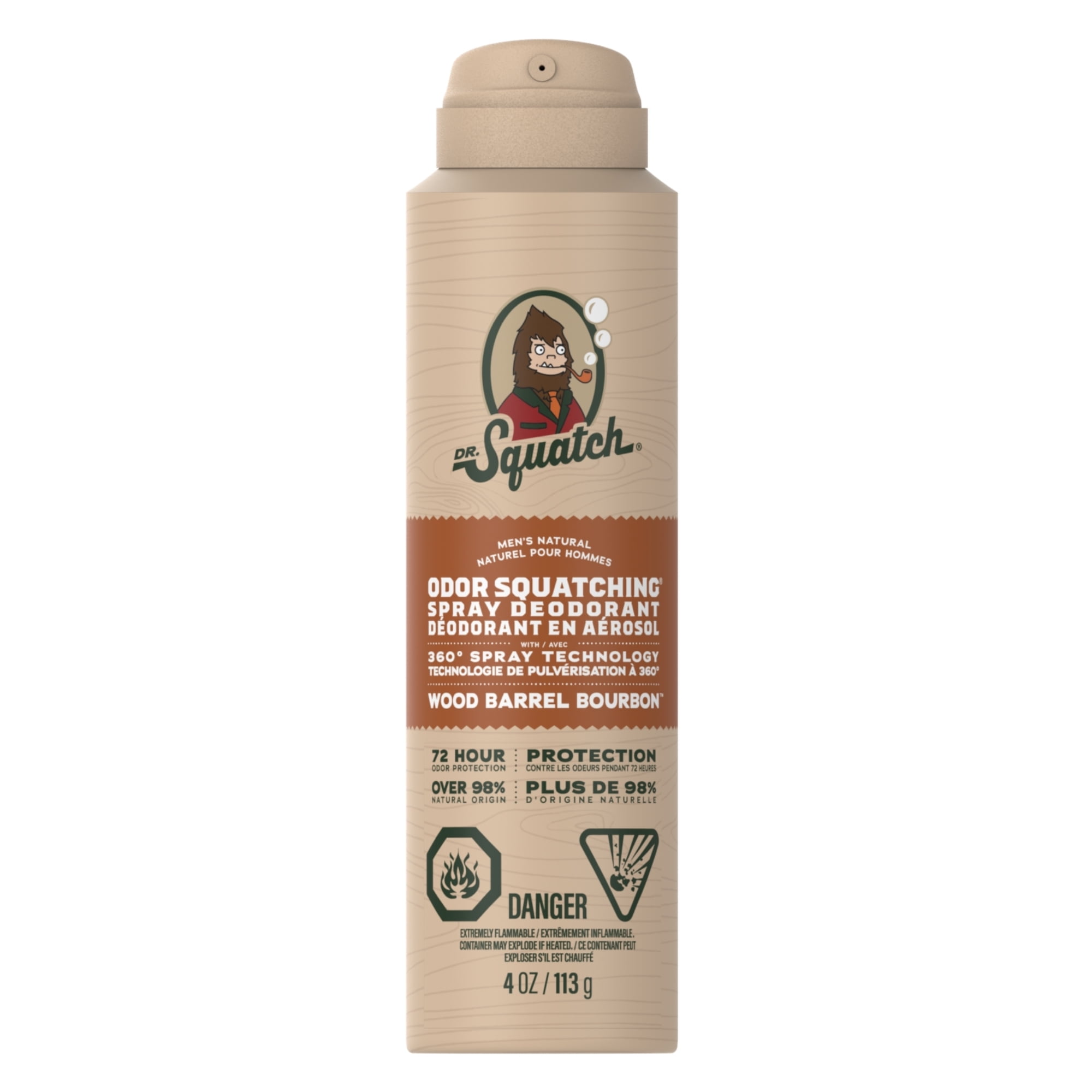 Click here for Dr. Squatch Mens Deodorant Spray - Natural Wood Ba... prices
