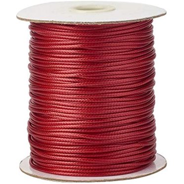 144 Meter Spool of Waxed Brazilian Cord - 2-Ply Polyester String ...