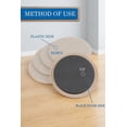 8 Pack 7-Inch Round Furniture Sliders for Carpet, Heavy-Duty Reusable ...
