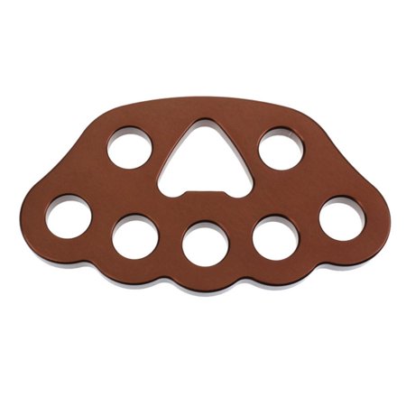 Ustyle Rock Climbing Rigging Plate 8 Holes Mountaineering Paracord 36KN ...