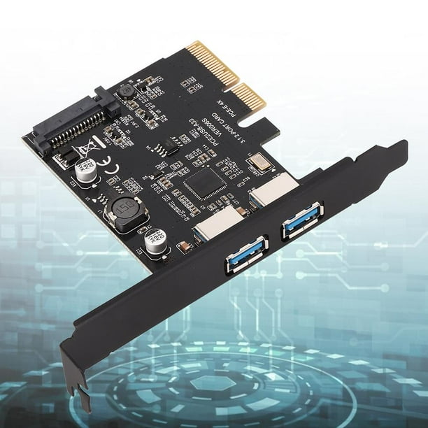 YLSHRF USB3.1 Expansion Card TYPE-C+TYPE-A Desktop Expansion Card For ...