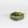 Inline Plastics Safe-T-Fresh Polyethylene Tamper Resistant Square Food ...