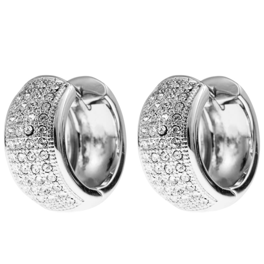 Click here for Matashi 18k White Gold Plated Earrings With Crysta... prices