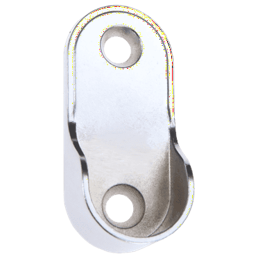 ClosetMaid SuperSlide 3/4 In. Resin Closet Rod Side Wall Bracket, White ...