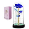 Techshare, Galaxy Rose with Led Light, Blue, Romantic Gift for Women ...