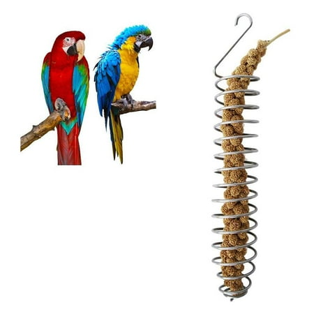 yingyy Stainless Steel Bird Fruit Vegetable Holder Bird Food Basket ...
