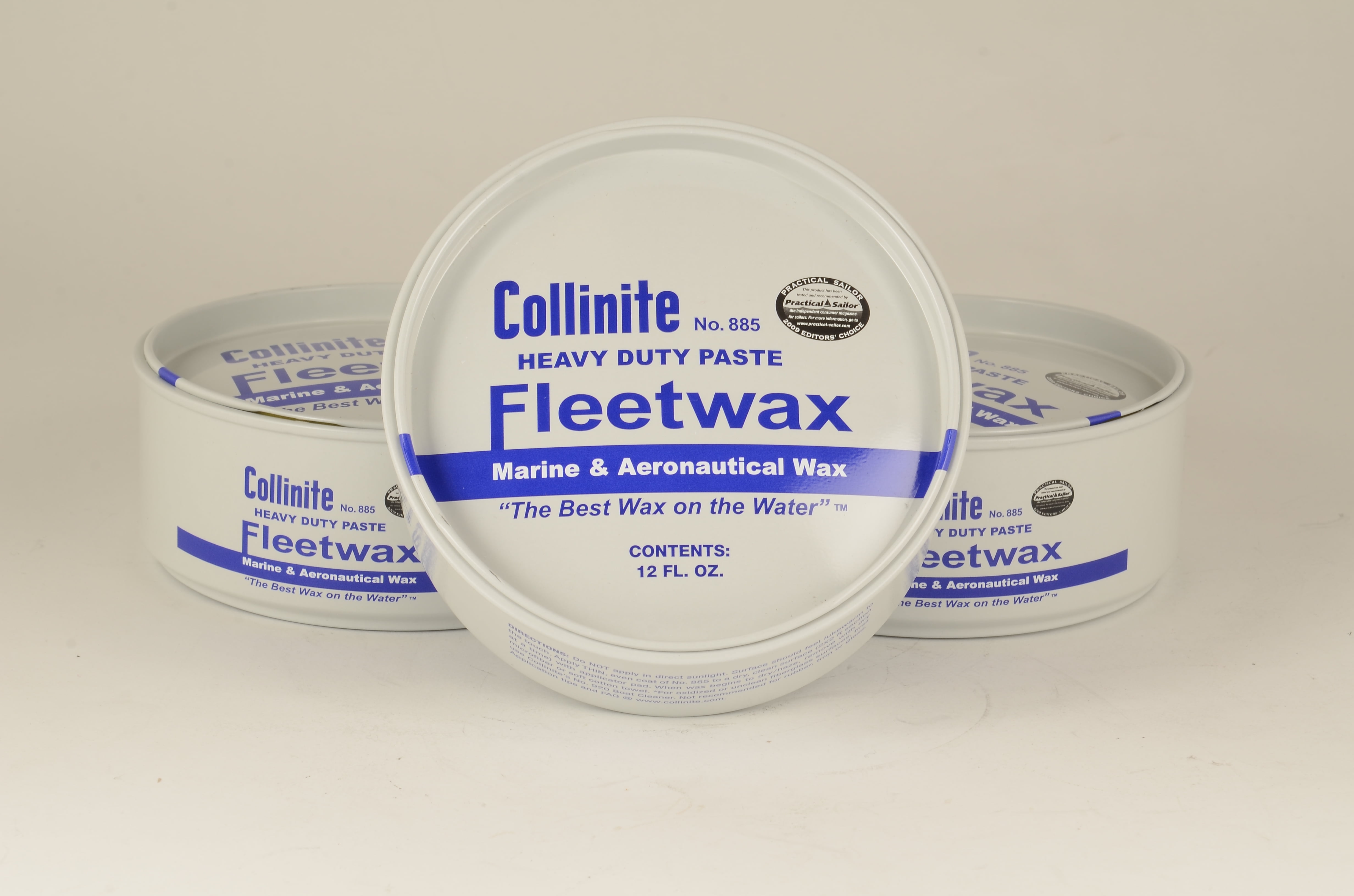 Collinite 885 Fleetwax Paste 12oz Can (3 Pack) - Walmart.com