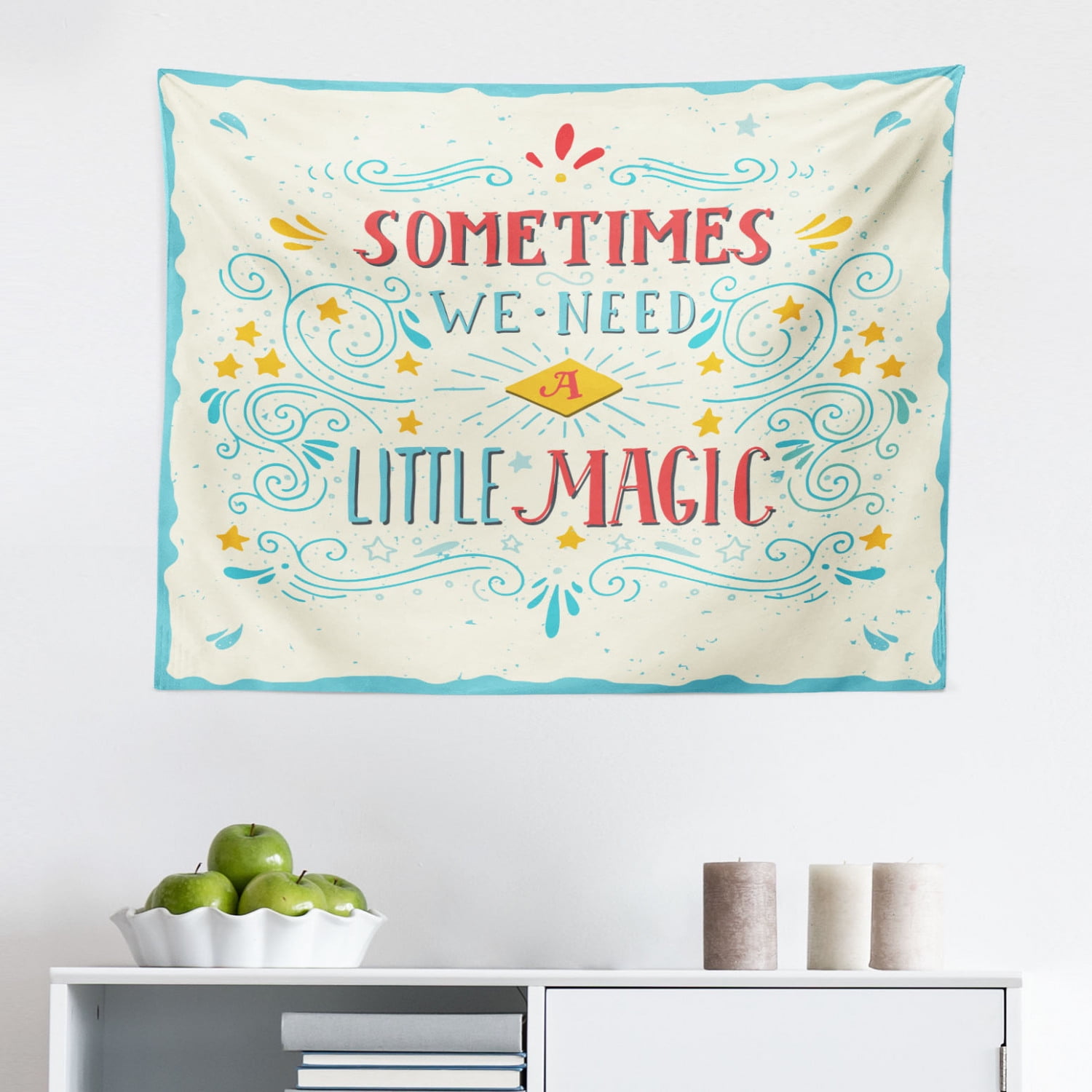 Magic Tapestry, Magic is Something You Make Words Print with ...
