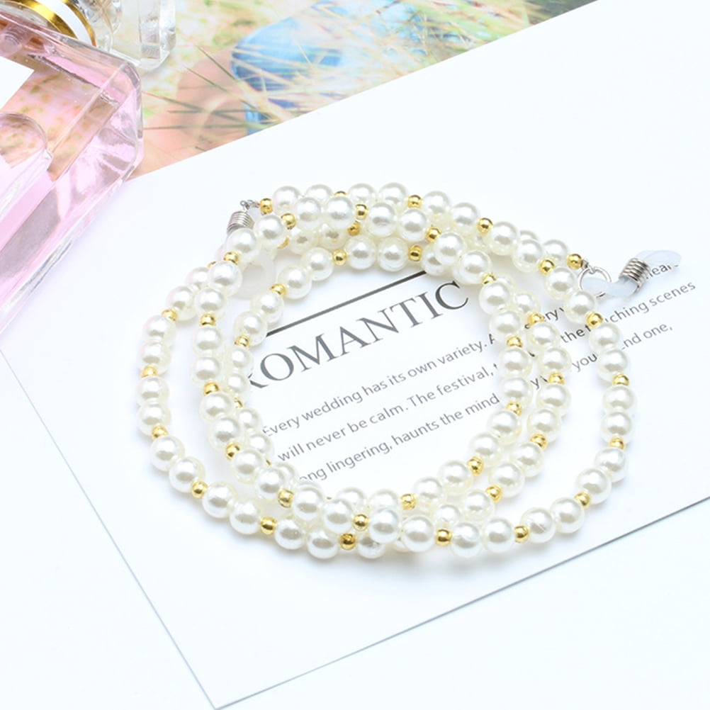 Click here for Upouart 1pack White Plastic Eyeglass Chain For Wom... prices