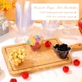 100 Packs 7oz Dessert Cups with 100 Spoons, Yogurt Parfait Bowls, Clear ...