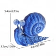 1PC Desktop Decoration For Gifts Gift 3D Printed Simulated Snail Model ...