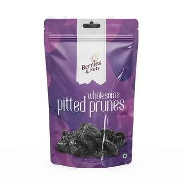 Berries & Nuts Pitted Prunes 200 Grams Pouch | Dried Plum, Prune ...