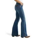 Wrangler® Women's Retro High Rise Trouser Jean - Walmart.com