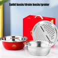 Osdhezcn Practical Kitchen Colander Kitchen Straining Bowl Perfect for ...
