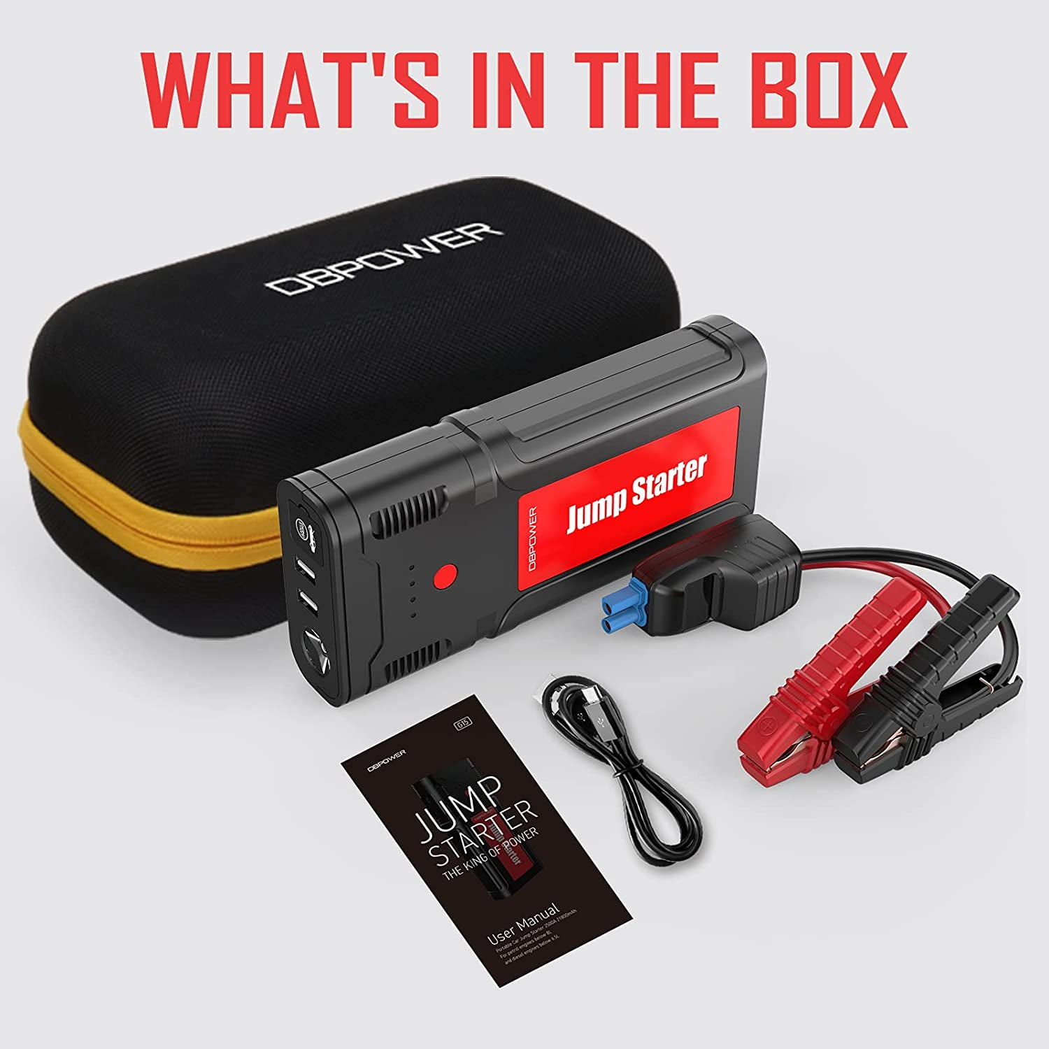 Dbpower 500a portable jump starter store