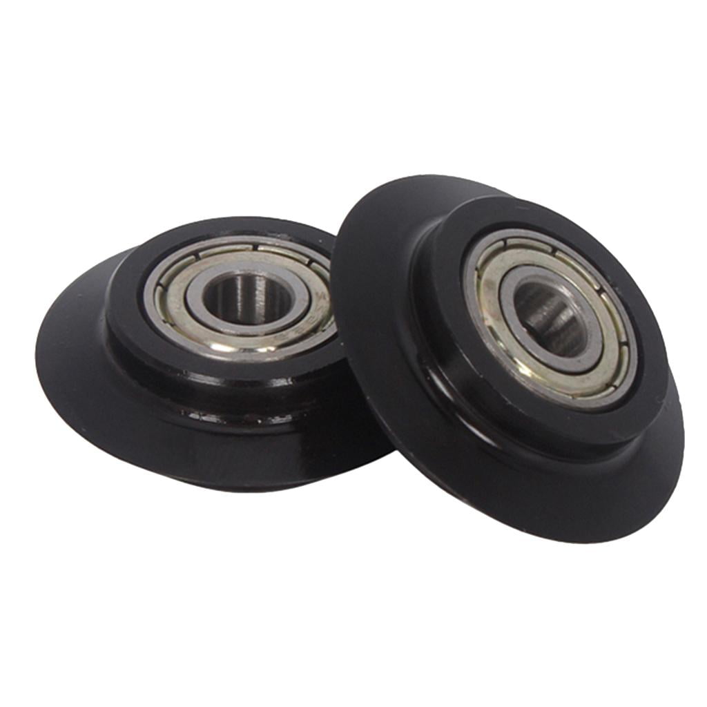 2x Bearing Replacement Cutter Shear Circular Wheel Black - Walmart.com