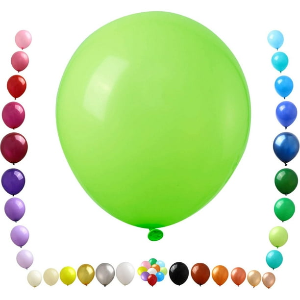 Party Ulyja Brown Balloons 50 Pack Bulk 12 Inch Pearlized Biodegradable ...