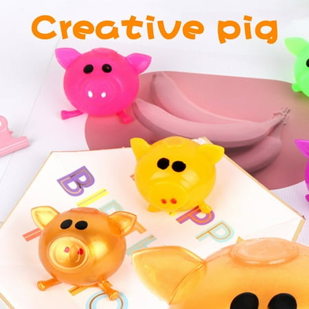 Anti Stress Goods Types Pig Toys Decompression Splat Ball Vent Toy ...