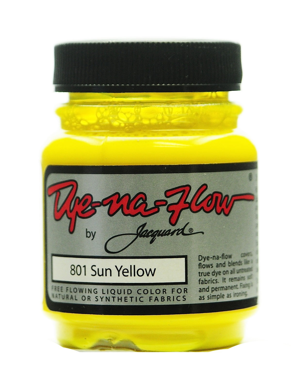Dye-Na-Flow Fabric Colors sun yellow, 2 1/4 oz., 801 (pack of 4 ...