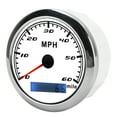 Riousery Universal GPS Speedometer 60MPH / 96.5 km/h White Dial Speed ...