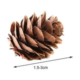 kiskick 20Pcs Mini Decorative Fake Pine Cones, Small DIY Craft for Home ...