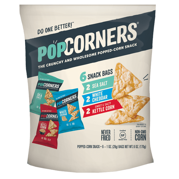PopCorners Flavor Variety Pack, Gluten Free, 6 Count - Walmart.com ...