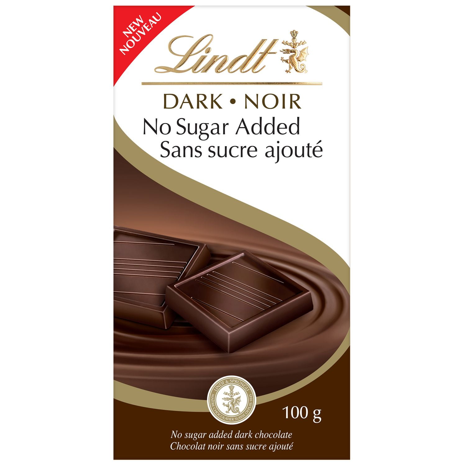 Click here for Lindt No Sugar Added Dark Chocolate Bar  100 Grams... prices