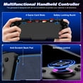 Esywen Joypad for Nintendo Switch/OLED Joy Cons, Black, Handheld Grip ...