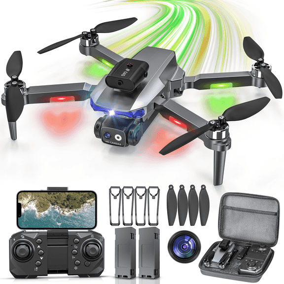Vivitar DRC447 SkyHawk Foldable Video Drone 1080P HD Live Video ...