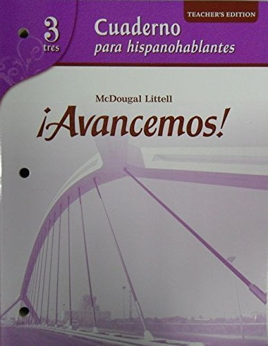 Pre-Owned Cuaderno para hispanohablantes Workbook (Avancemos!, Level 3 ...
