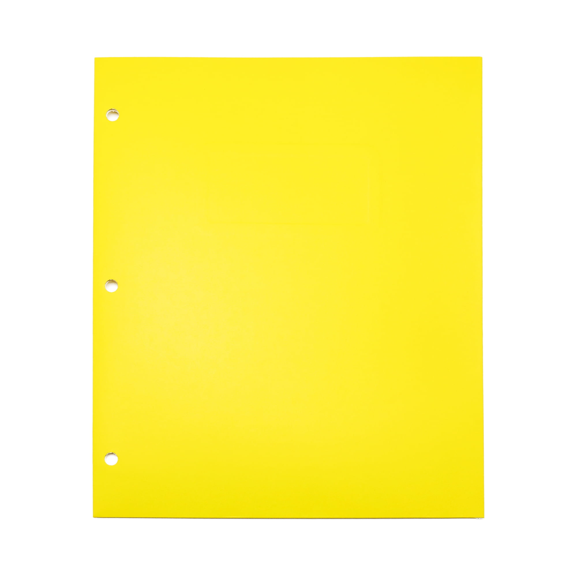 Pen + Gear Two Pocket Paper Portfolios, 50 Count, Yellow, Letter Size ...
