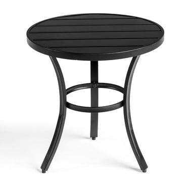 Outdoor Coffee Table Patio Table Eucalyptus Wood Teak Finish 40 inch ...