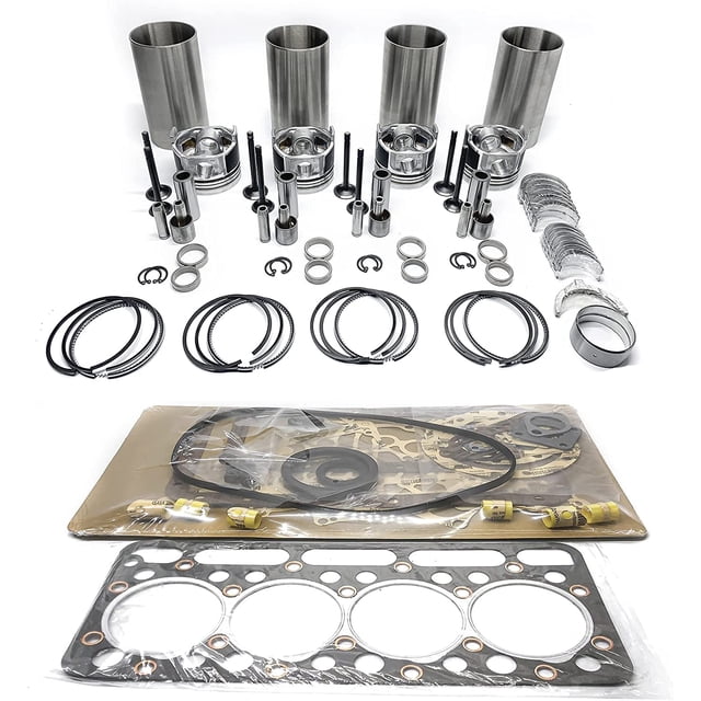 Seapple New 4HF1 overhaul rebuild kit Compatible with Isuzu engine NKR ...